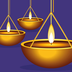 Diwali Diya Hanging Vector Images (over 520)