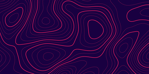 Topographic map banner design Royalty Free Vector Image