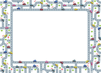 Boy Car Border Cars Vector Images (over 170)
