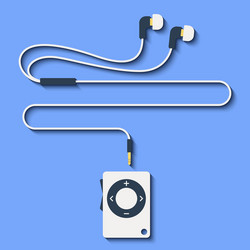 Cartoon mp3 player Royalty Free Vector Image - VectorStock