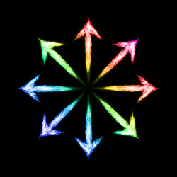 Fiery Arrows Vector Images (over 120)