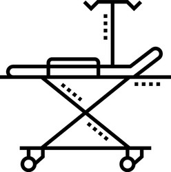 Stretcher Royalty Free Vector Image - VectorStock