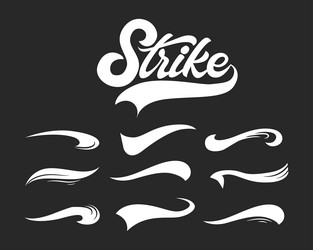 Baseball Swoosh Font Vector Images (over 120)