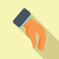 Take hand gesture icon flat sign pose Royalty Free Vector