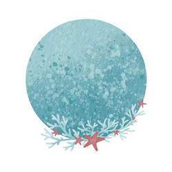 Frame with sea life Royalty Free Vector Image - VectorStock