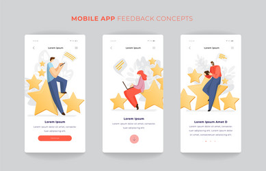 Customer filling up survey form Royalty Free Vector Image