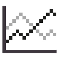 Scatter graph tool Royalty Free Vector Image - VectorStock