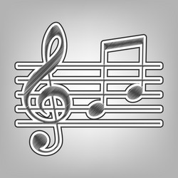 Music Note H Vector Images (over 130)