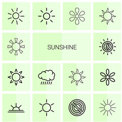 Free Sunshine Vector Images (over 19,000)