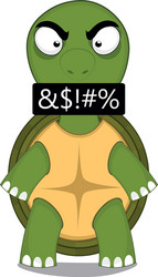 Angry Turtle Vector Images (over 150)