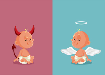 Cute Baby Devil Drawing