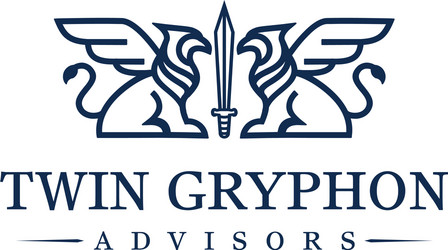 Gryphon logo design Royalty Free Vector Image - VectorStock