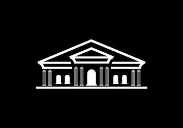 Real estate logo design building Royalty Free Vector Image