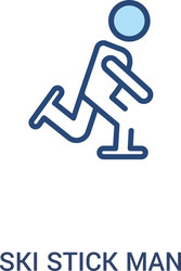 Stick Figure Ski Vector Images (over 660)
