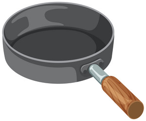 Frying pan design concept Royalty Free Vector Image