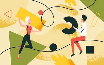 Triangle People Vector Images (over 8,700)