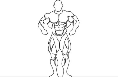 Male body Royalty Free Vector Image - VectorStock