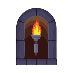 Torch Castle Fire Vector Images (over 200)