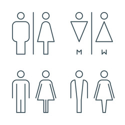 Wc toilet icon Royalty Free Vector Image - VectorStock