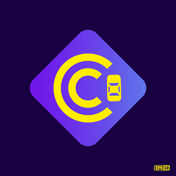 Geometric Purple C Logo Vector Images (over 150)
