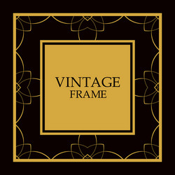 Ornate frame Royalty Free Vector Image - VectorStock