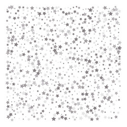 Silver glitter falling stars Royalty Free Vector Image