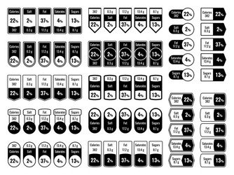 Calories Packaging Symbol Vector Images (over 1,400)