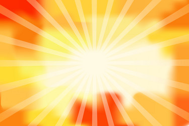 Colorful gradient sunray background design Vector Image