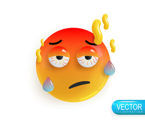 Sweating Emoji