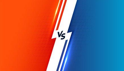 Battle screen versus vs background template design