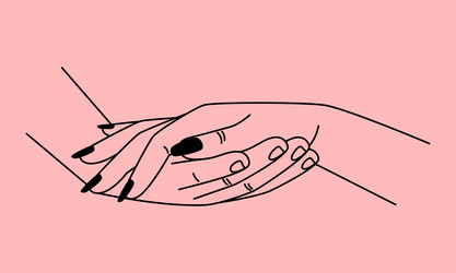 Hands proposal marriage request male hand Vector Image