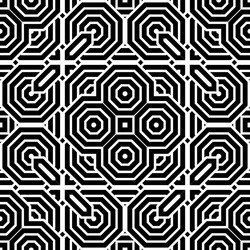 Design distorted hexagon geometric pattern Vector Image