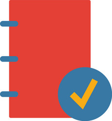 Corporate policies icon monochrome style design Vector Image