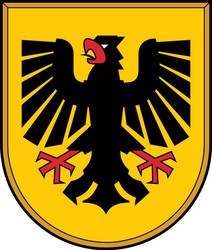 Stuttgart coat of arms Royalty Free Vector Image