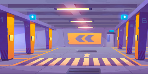 Cartoon Parking Lot Background Vector Images (over 280)