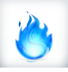 Blue Fire Icon Vector Images (over 34,000)