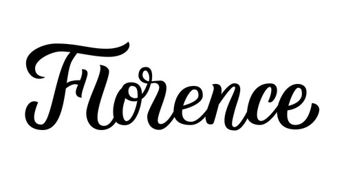 Florence Lettering Vector Images (44)