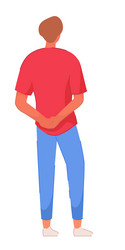 Man Backside Vector Images (over 330)