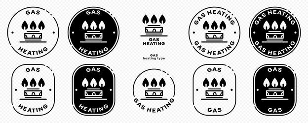 Stamps electro 2 Royalty Free Vector Image - VectorStock