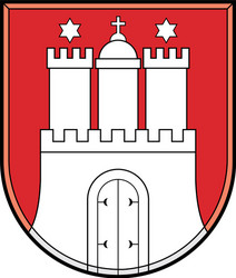 Stuttgart coat of arms Royalty Free Vector Image