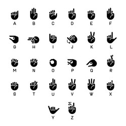 Asl Sign Language Vector Images (over 520)
