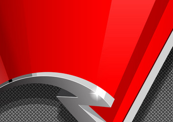 Red and gray design template covers Royalty Free Vector