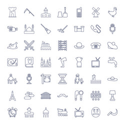37 old icons Royalty Free Vector Image - VectorStock