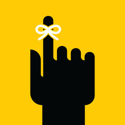 Reminder Finger with String Vector Images (over 130)