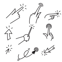 Cursor Doodle Vector Images (over 5,400)
