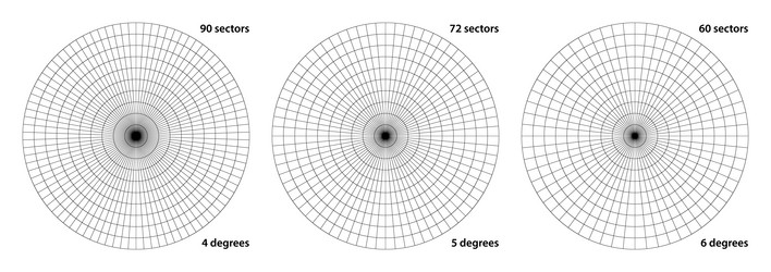 Polar Grid Vector Images (over 740)