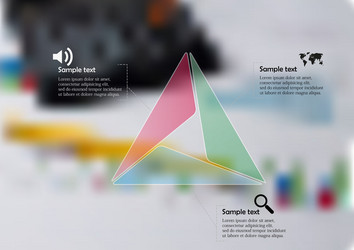 Three Part Triangle Vector Images (over 700)