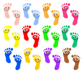 Colorful Feet Vector Images (over 3,900)