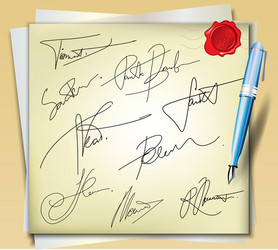 Signatures Vector Images (over 170,000)