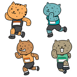 Cat Running Vector Images (over 3,100)